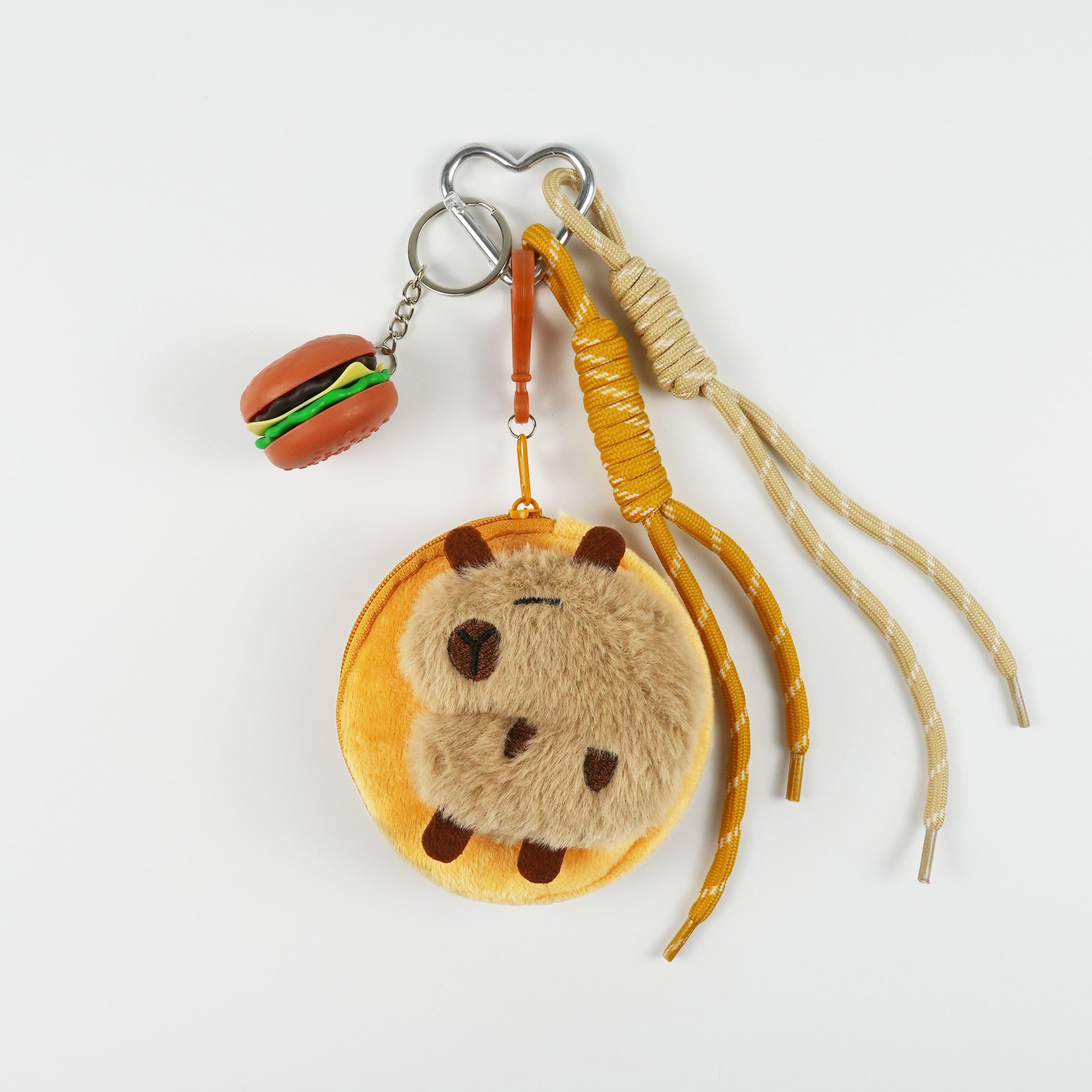 CAPYBARA BURGER CHARM – SnowyBlooms